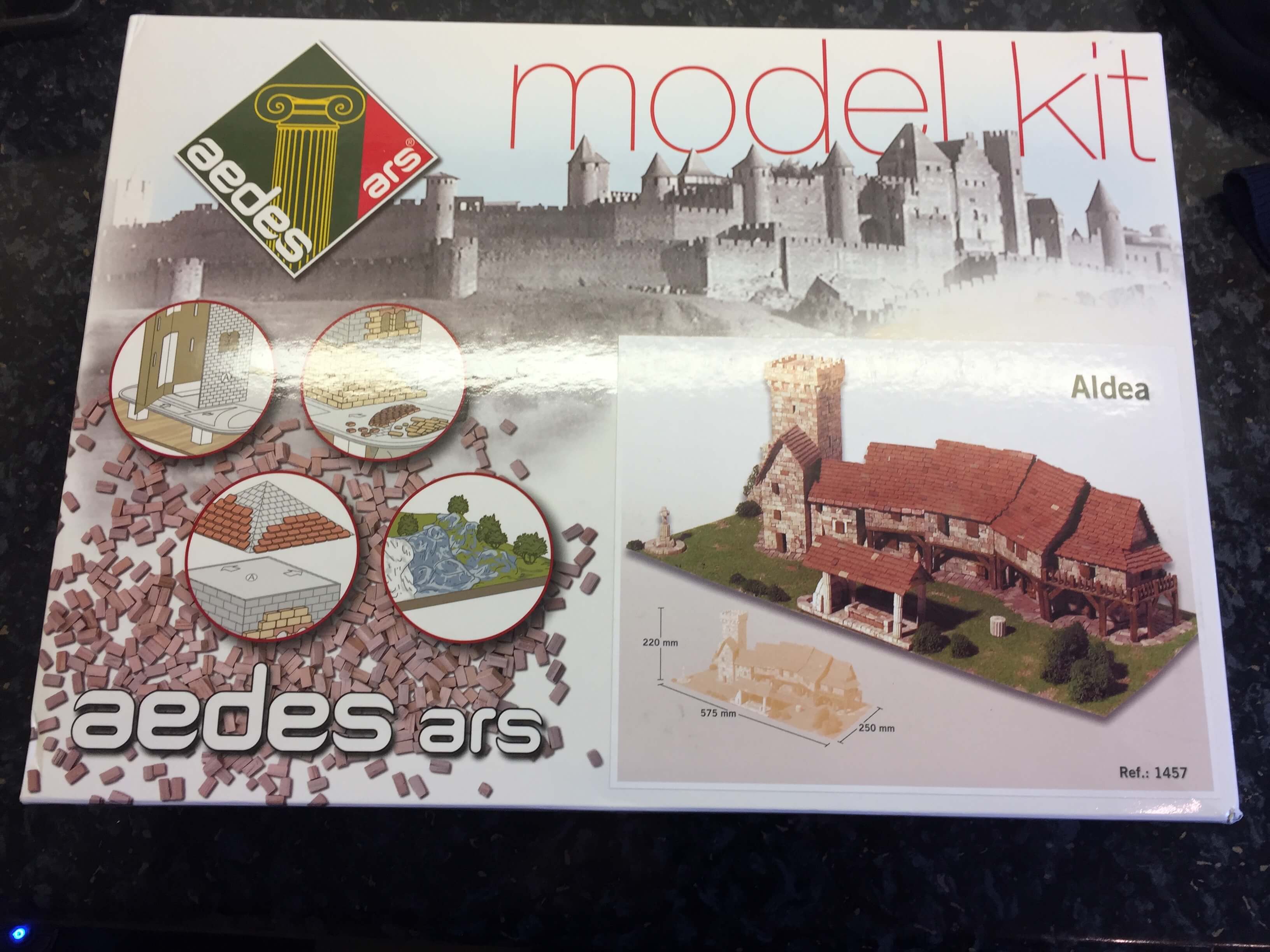 Aedes ars Medieval Village model kit - Keeps you occupied with a real ...