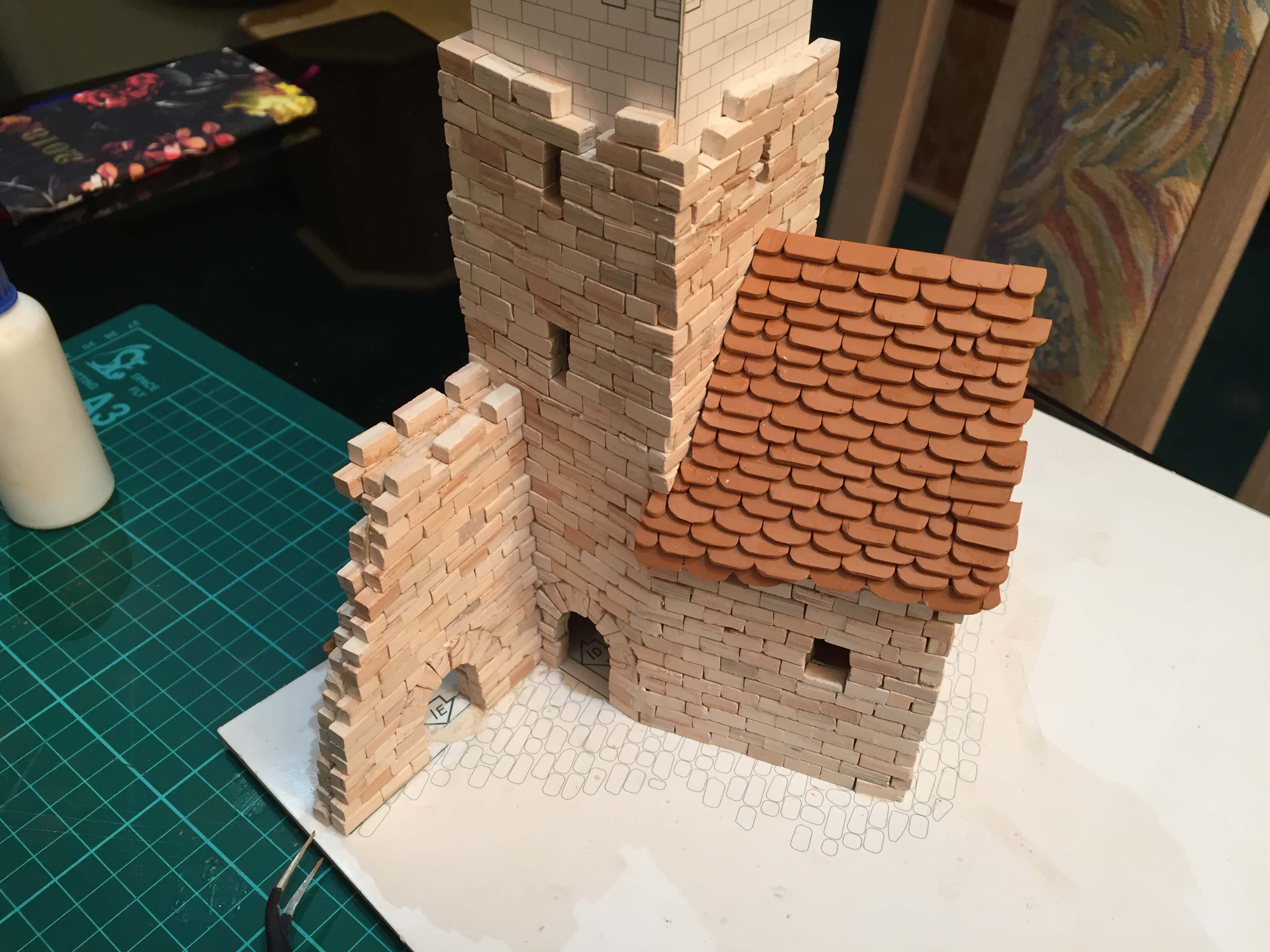 Aedes ars Medieval Village model kit - Keeps you occupied with a real ...